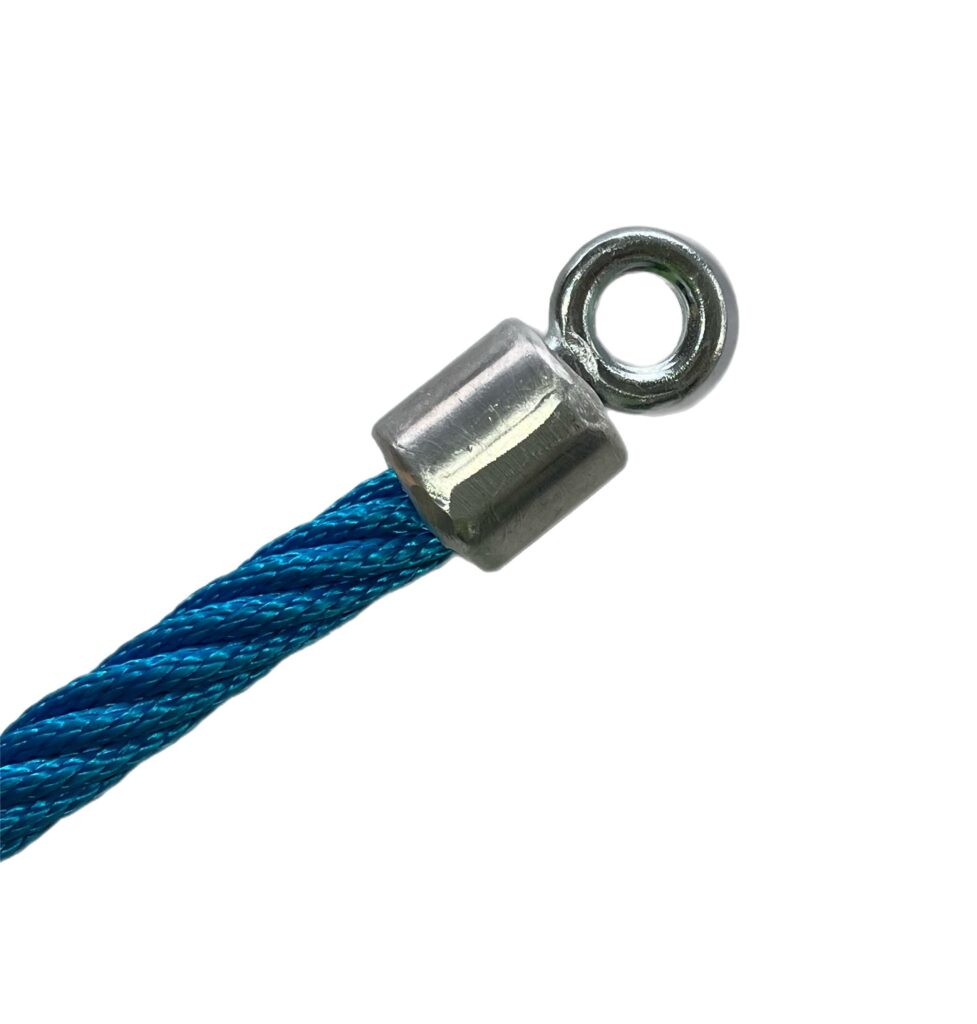 Attachment with small eyelet screw, inner diameter 14mm, M10 x 50 made ...